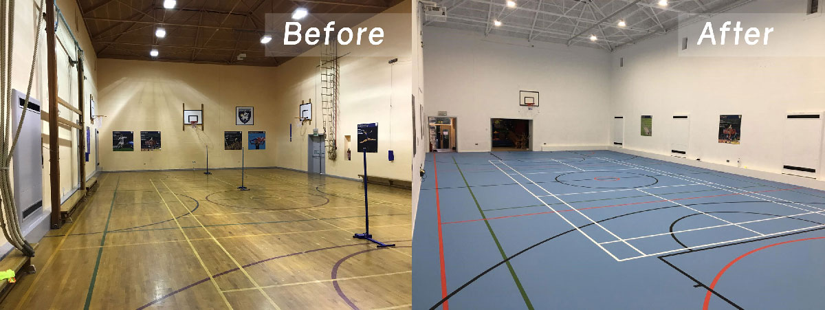 Fulneck School | Sports Flooring Case Studies | Dynamik Sports Floors